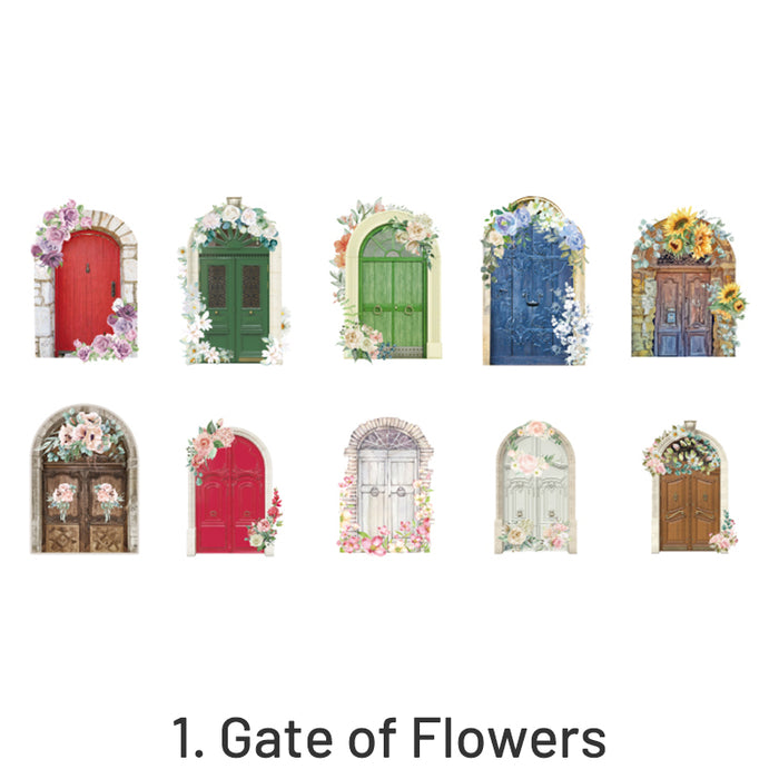 Floral Love Song Plant Sticker Pack - Journal Decoration | Stamprints