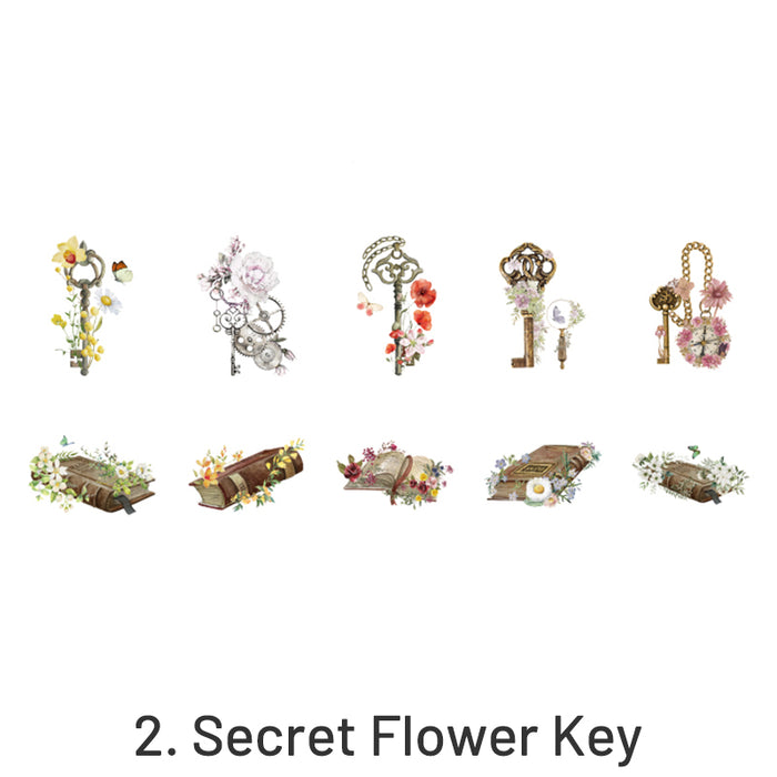 Floral Love Song Plant Sticker Pack - Journal Decoration | Stamprints