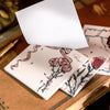 Hand-Painted Rose Illustration Sticky Notes | Stamprints Memo Pad