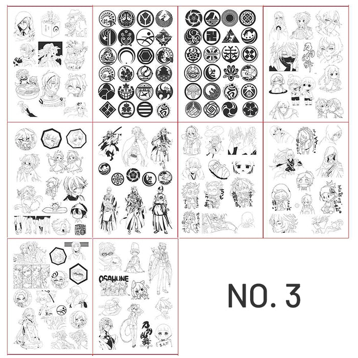 Laser Printing Rubber Stamp Animation Material Paper - Journal - Stamp