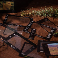 Retro Life Film Camera Photo Frame Clear Paper Pack | Stamprints