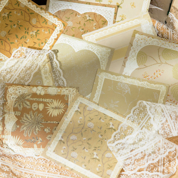 Lily of the Valley Vintage Plant Background Paper - Perfect for ...