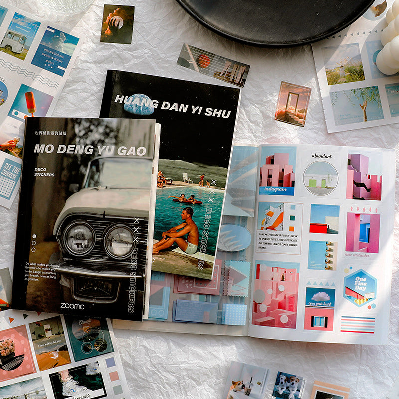 Modern Fashion Magazine Sticker Book - Journal Stickers | Stamprints