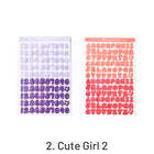 Numbers & Letters DIY Stickers | Decorative Adhesive Labels | Stamprints