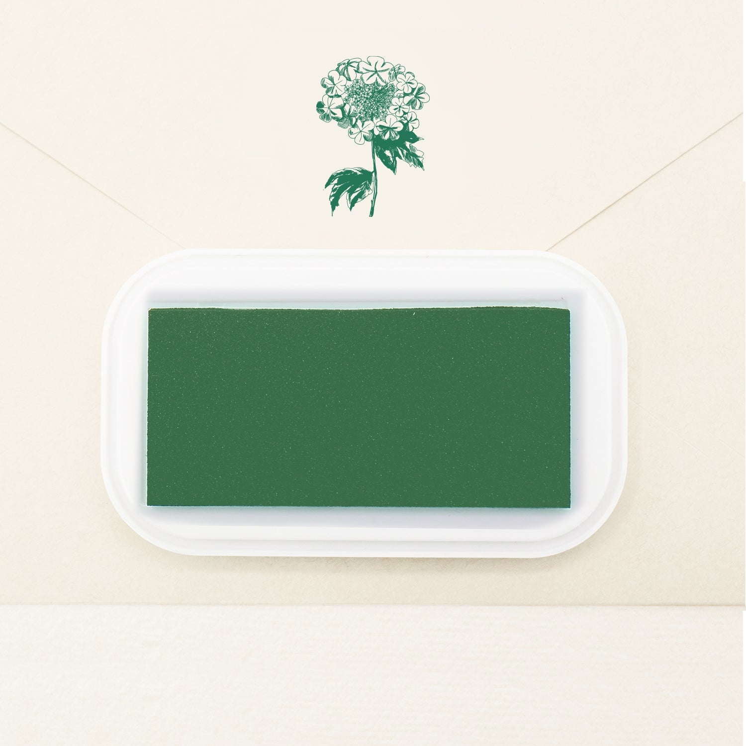 Emerald Oil-Based Fabric Ink Pad for Permanent Textile Stamping ...