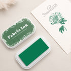 Emerald Oil-Based Fabric Ink Pad for Permanent Textile Stamping ...