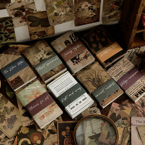 Retro Note Paper Scrapbook Collection | Old Memory Style by Stamprints