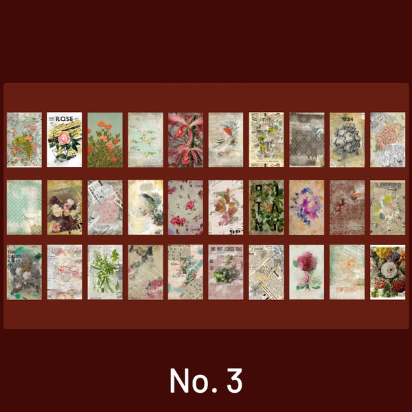 Old Memory Retro Note Paper Scrapbook Paper Book - Elevate Your ...