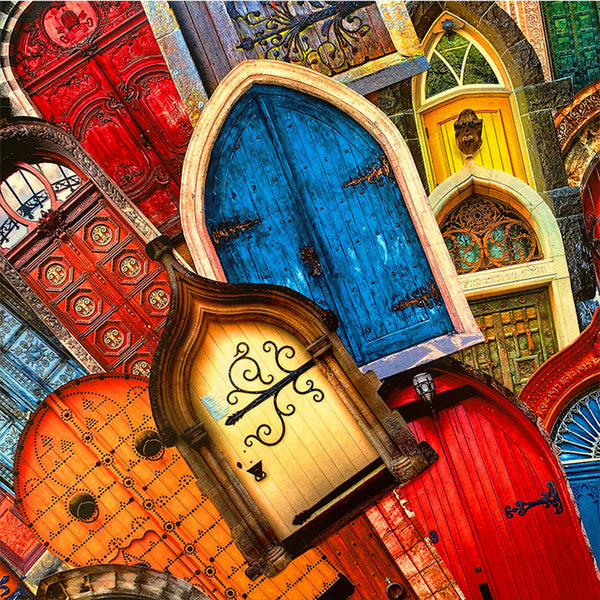 Retro Gothic Architecture Gate Junk Journal Scrapbook Paper|Stamprints