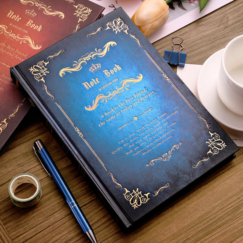 Retro Literary Magic A5 Notebook | Stamprints Writing Journal
