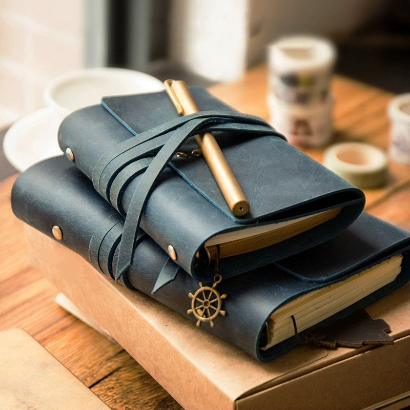 Retro Tri-Fold Lottery Notebook | Travel Journal Organizer