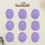 3D Phoenix Wax Seal Stickers | Self-Adhesive Relief Design by Stamprints