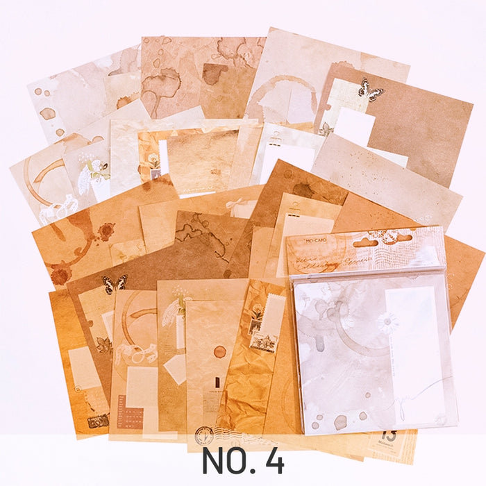 Vintage Collection Artistic Background Decorative Scrapbook Paper | 30 ...