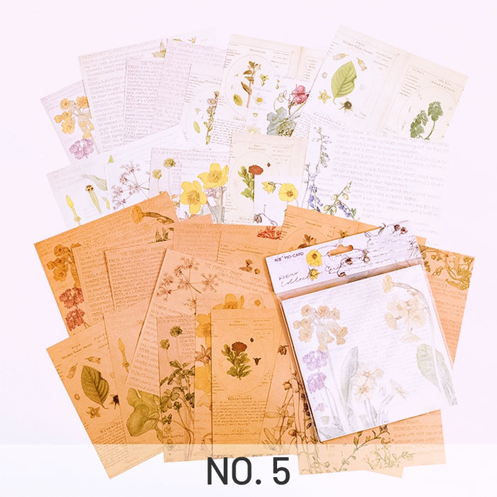 Vintage Collection Artistic Background Decorative Scrapbook Paper | 30 ...