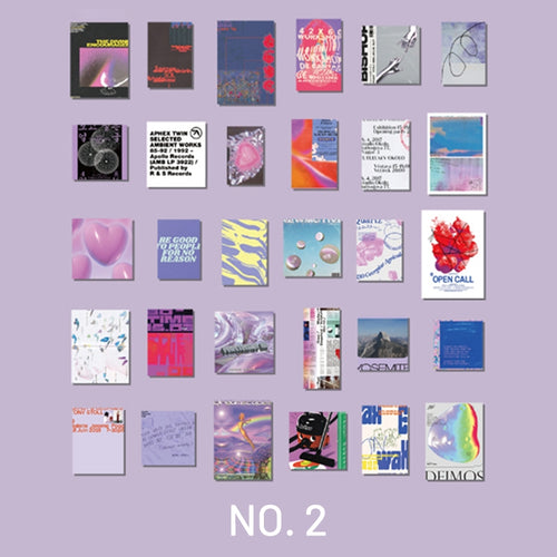 Fashion Magazine Washi Sticker Card Set-Journal Stickers | Stamprints