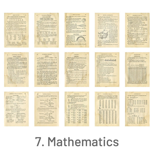 Vintage Old Book Pages Text Scrapbook Paper & Journal Paper|Stamprints