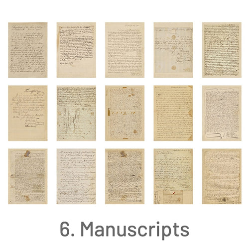 Vintage Old Book Pages Text Scrapbook Paper & Journal Paper|Stamprints