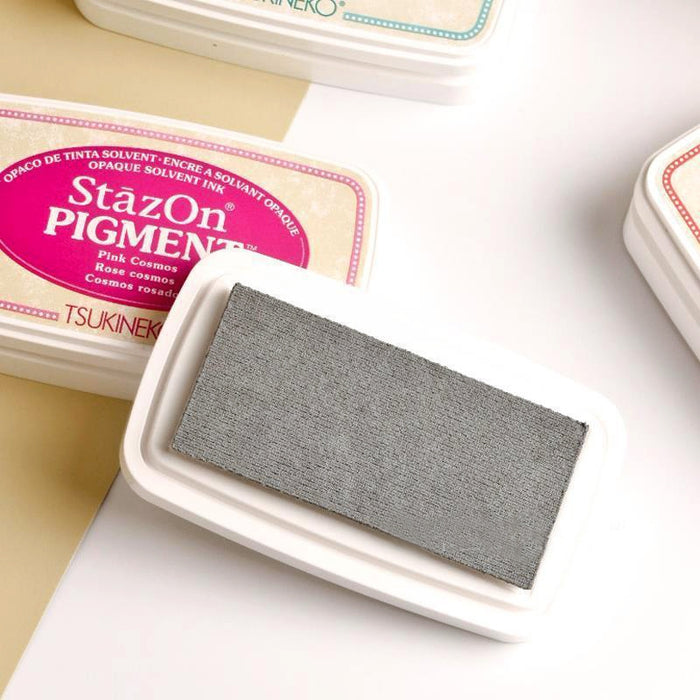 StazOn Quick Drying Pigment Ink Pad - Rubber Stamp Inking | Stamprints