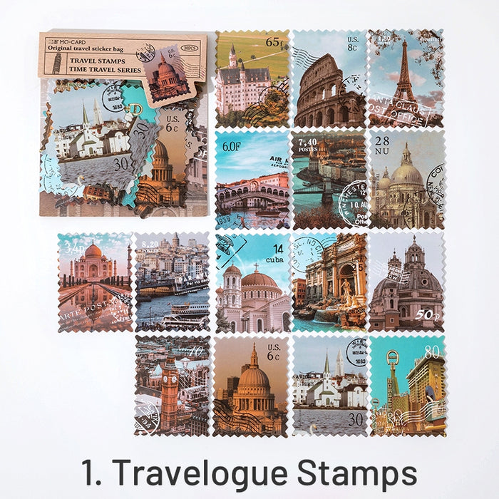 Time Travel Retro Nostalgic Antique Bill Text Sticker Pack - DIY Craft ...