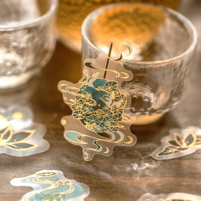 Traditional Chinese Style Hot Stamping Sticker Pack-Journal|Stamprints