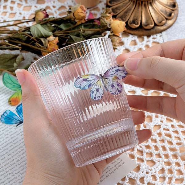 Translucent Amazing Butterfly PVC Sticker Pack - Clear & Waterproof ...