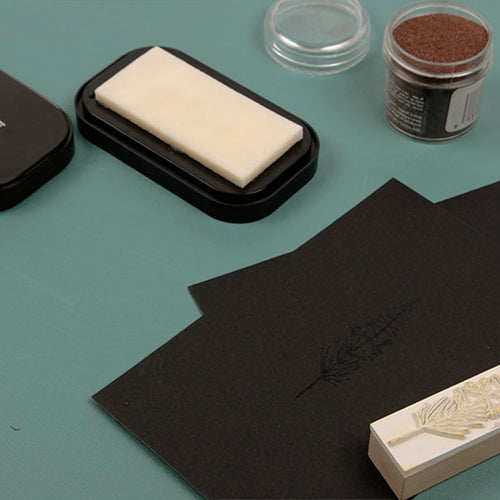 Transparent DIY Embossing VersaMark Watermark Ink Pad-Stamp|Stamprints