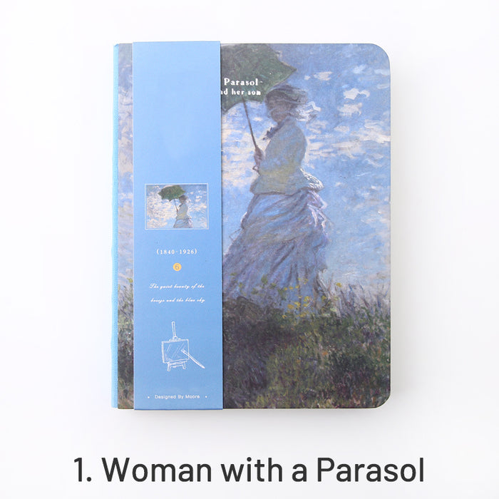 Van Gogh Monet World Famous Painting Artistic Notebook - Diary | Stamprints