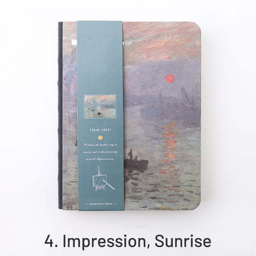 Van Gogh Monet World Famous Painting Artistic Notebook - Diary | Stamprints