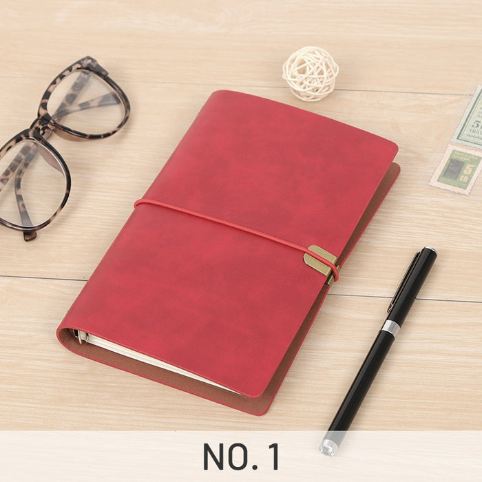 Vintage Loose-Leaf String Journal Notebook - Travel Journal|Stamprints